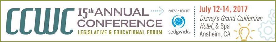 CCWC 15th Annual Conference: Legislative & Educational Forum July 12 ...