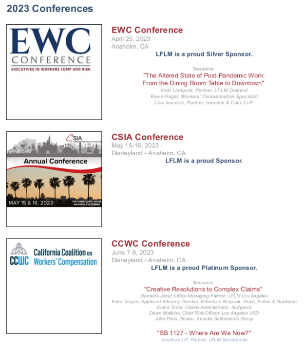 LFLM Workers’ Compensation Newsletter – February 2023 - A California ...